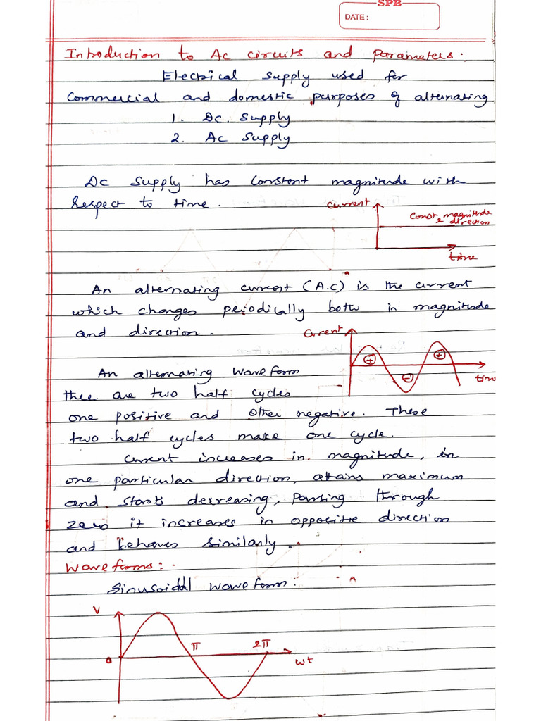 Unit 2 AC Circuits | PDF