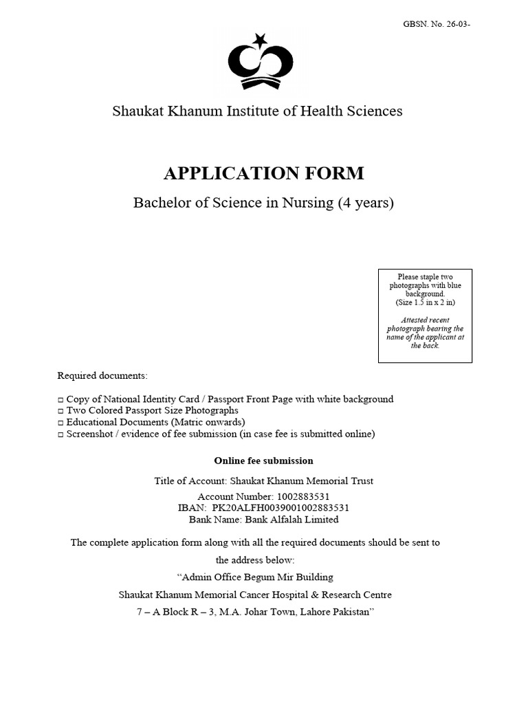 Required Documents for Nursing Application | PDF | Identity Document