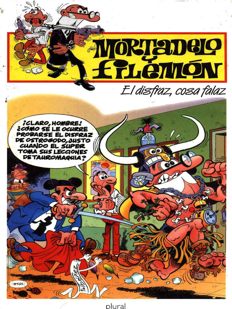 Mortadelo y Filemon - 129 - El Disfraz Cosa Falaz | PDF