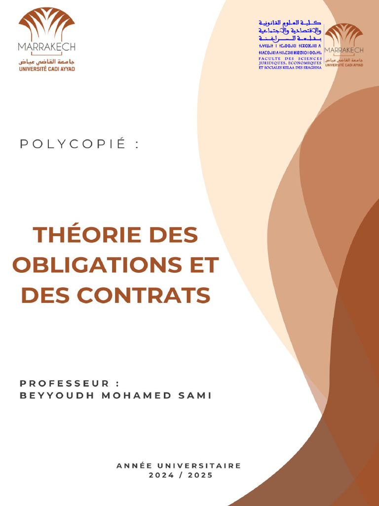Polycopié Prof Beyyoudh Mohamed Sami | PDF