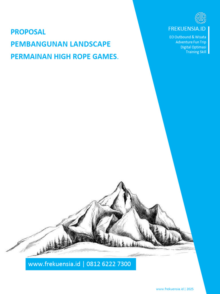 Proposal Pembangunan Wahana Permainan Tali Tinggi | PDF