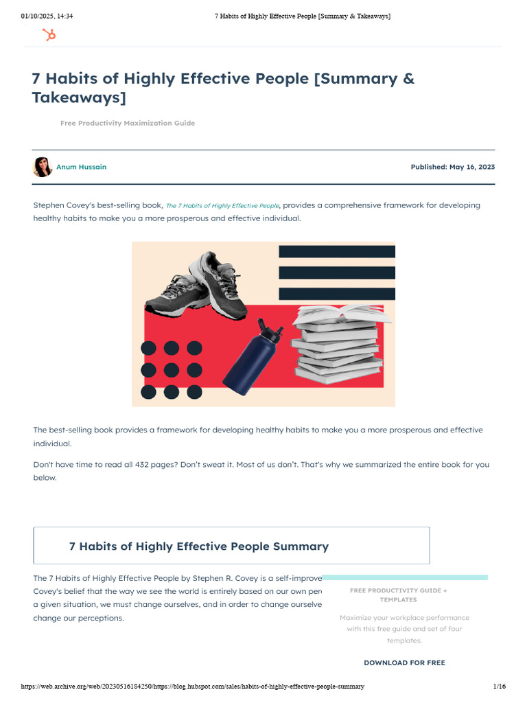 7 Habits of Highly Effective People Summary | PDF | Mindset | Empathy