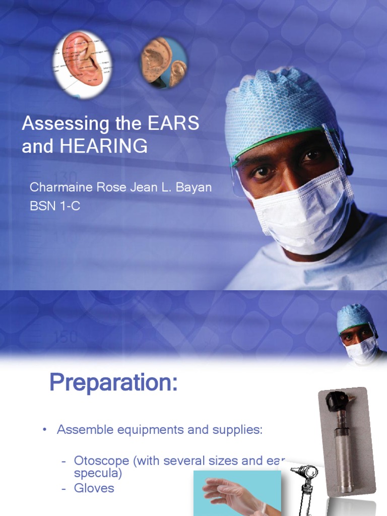 Ear Assessment Guide for Nursing Students | PDF