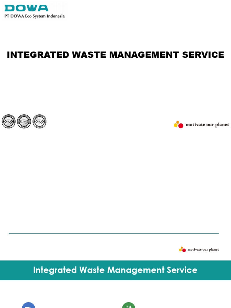 PT Dowa Eco System Indonesia Company Profile | PDF | Pollution | Waste
