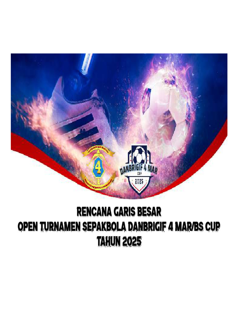 Open Turnamen Sepakbola Brigif 2025 | PDF