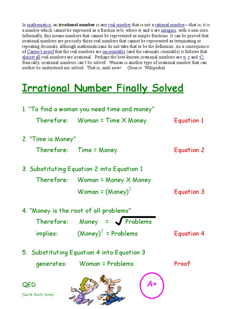Understanding Irrational Numbers Explained | PDF | Philosophy
