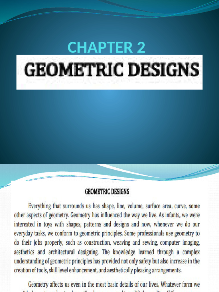 Chapter 2 Geometry Design | PDF