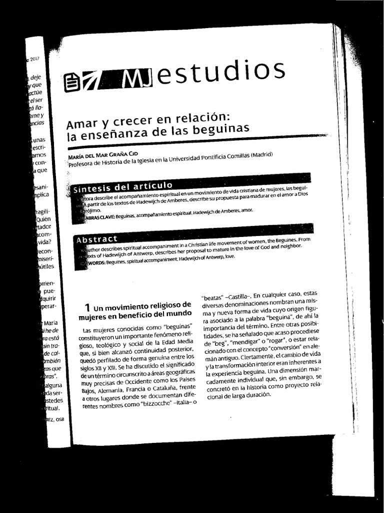 Beguinas Mision Joven | PDF