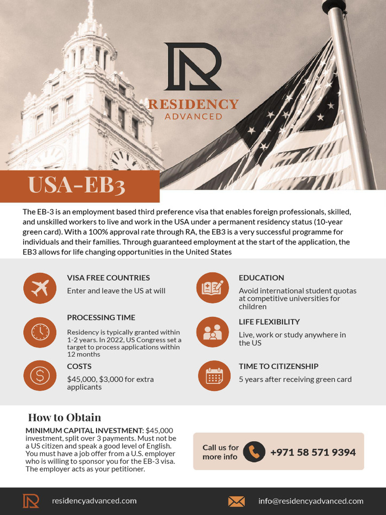 Ra Usa Eb3 Fact Sheet | PDF
