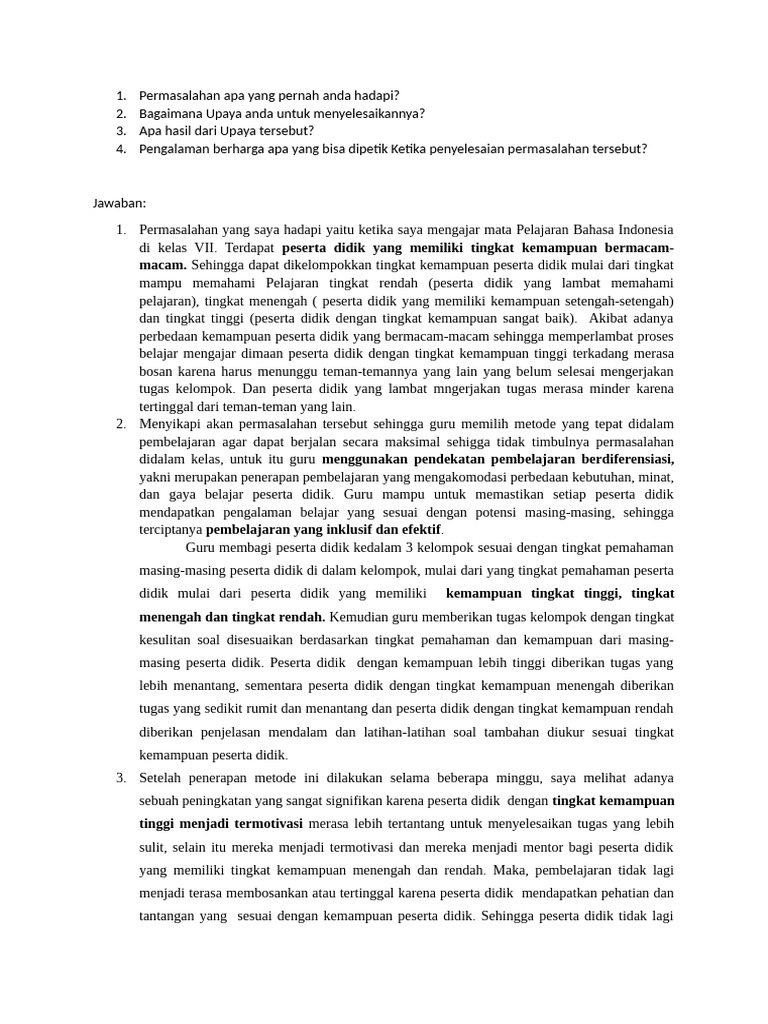 Studi Kasus PPG | PDF