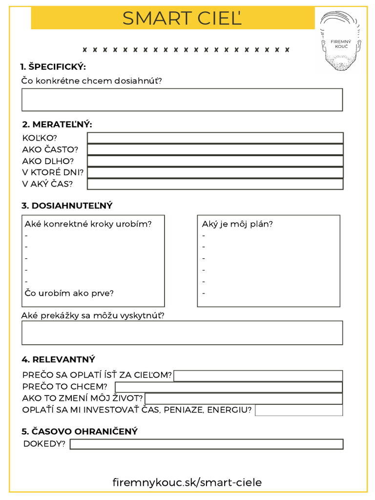 SMART Worksheet | PDF