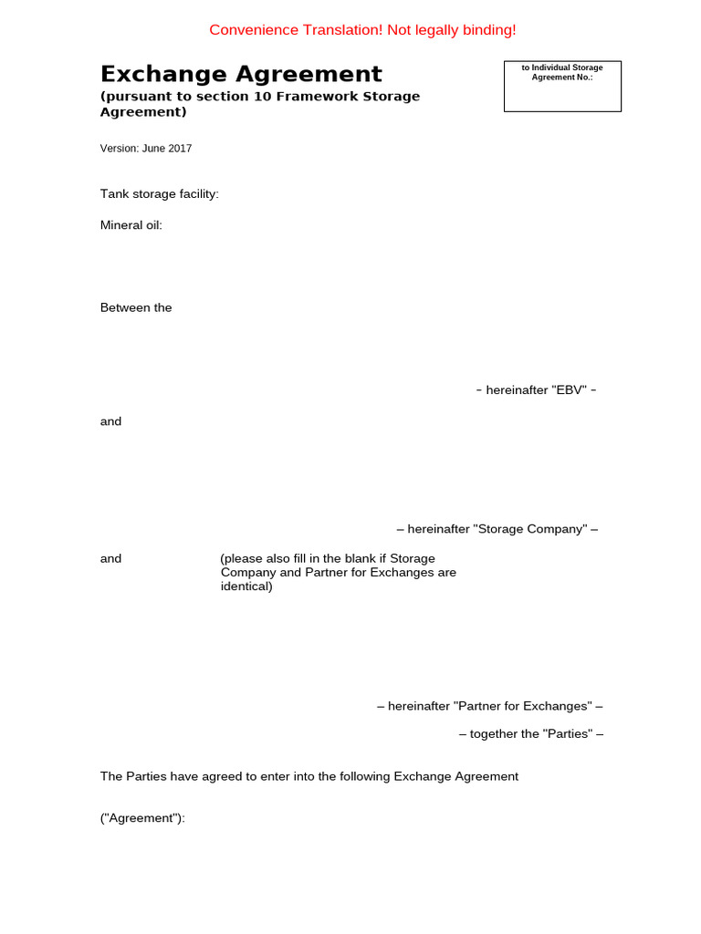 Exchange Agreement Unlocked | PDF | Justice | Crime & Violence