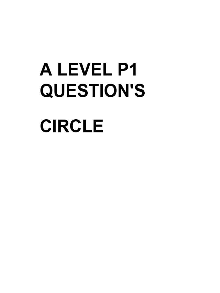 Question Circular Measure Topicals | PDF | Circle | Angle