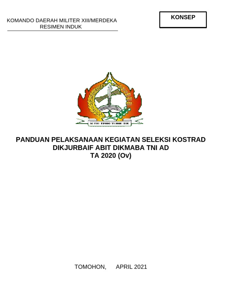 Seleksi Kostrad | PDF