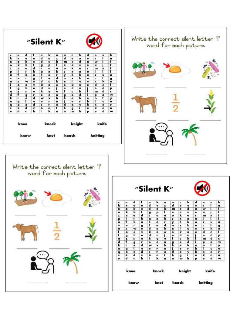 Silent K and L | PDF