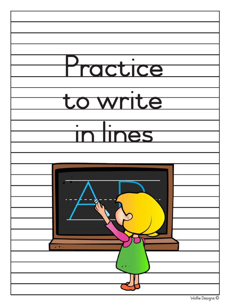 Writing Practice for Letters and Numbers | PDF