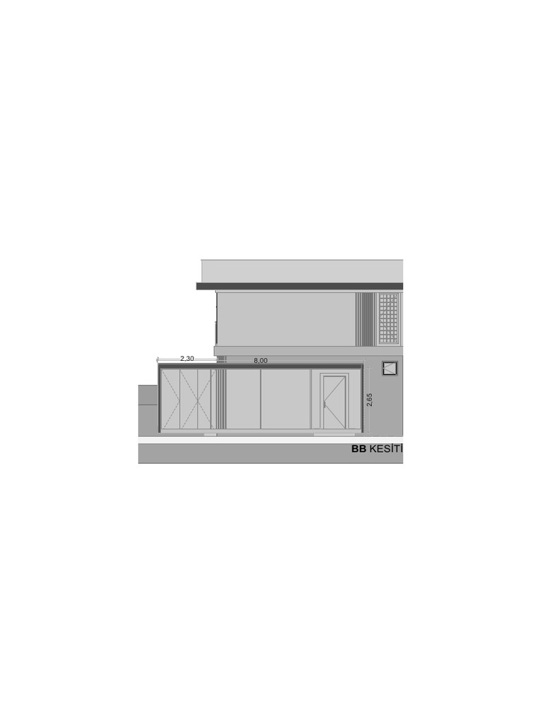 B Building Section | PDF