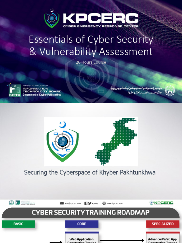 Essentials of Cyber Security Vulnerability Assessment - (First 4 Modules) | PDF | Security ...
