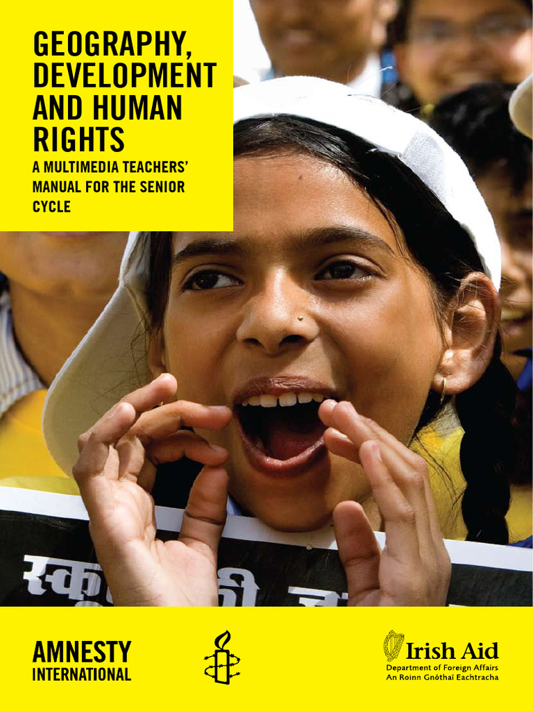 Geography Development and Human Rights | PDF | Slum | Human Rights