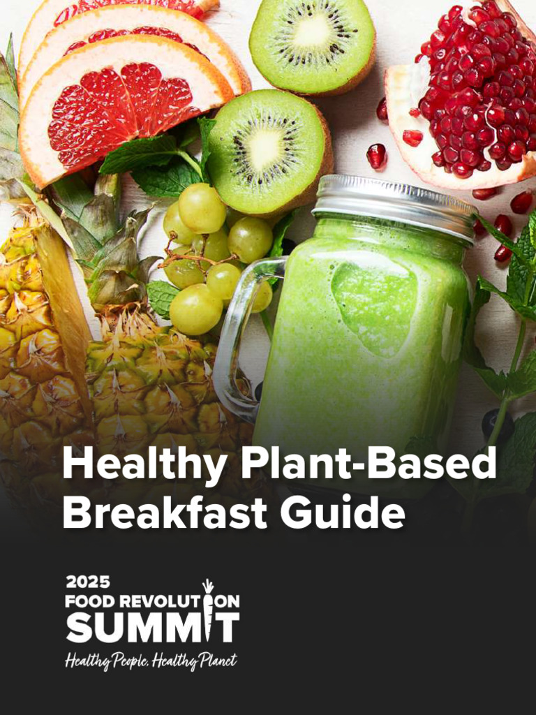 FRS 2025 Recipe Book Healthy Breakfast Ideas | PDF | Smoothie | Pickling