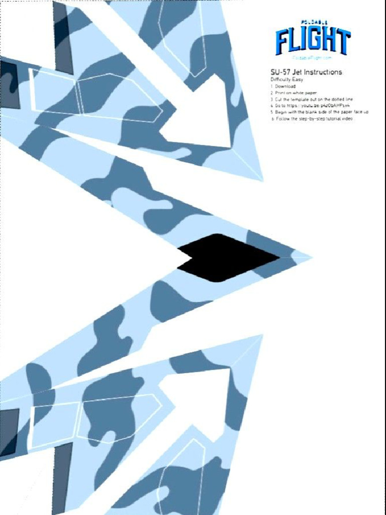 Foldable Flight Print | PDF