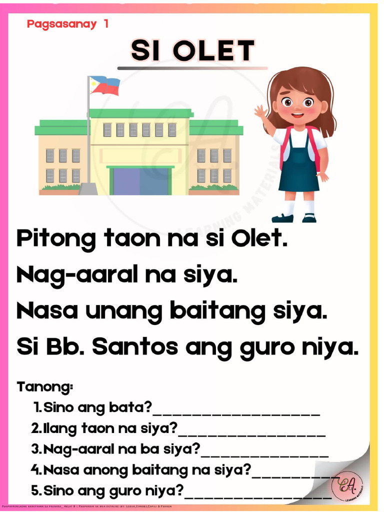 Reading Filipino | PDF