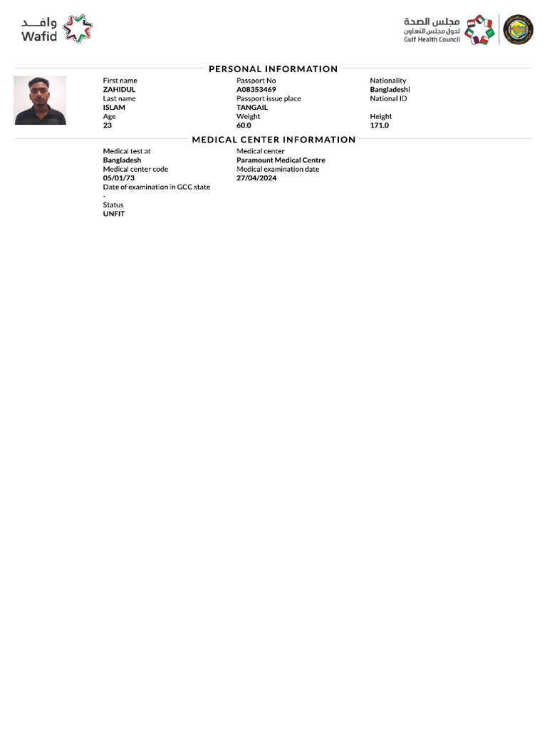 Medical Status l6yPnGYmrEk5KaV | PDF