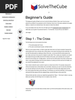 Full 1LLL: Rubik's Cube Breakthrough | PDF | Logic Puzzles