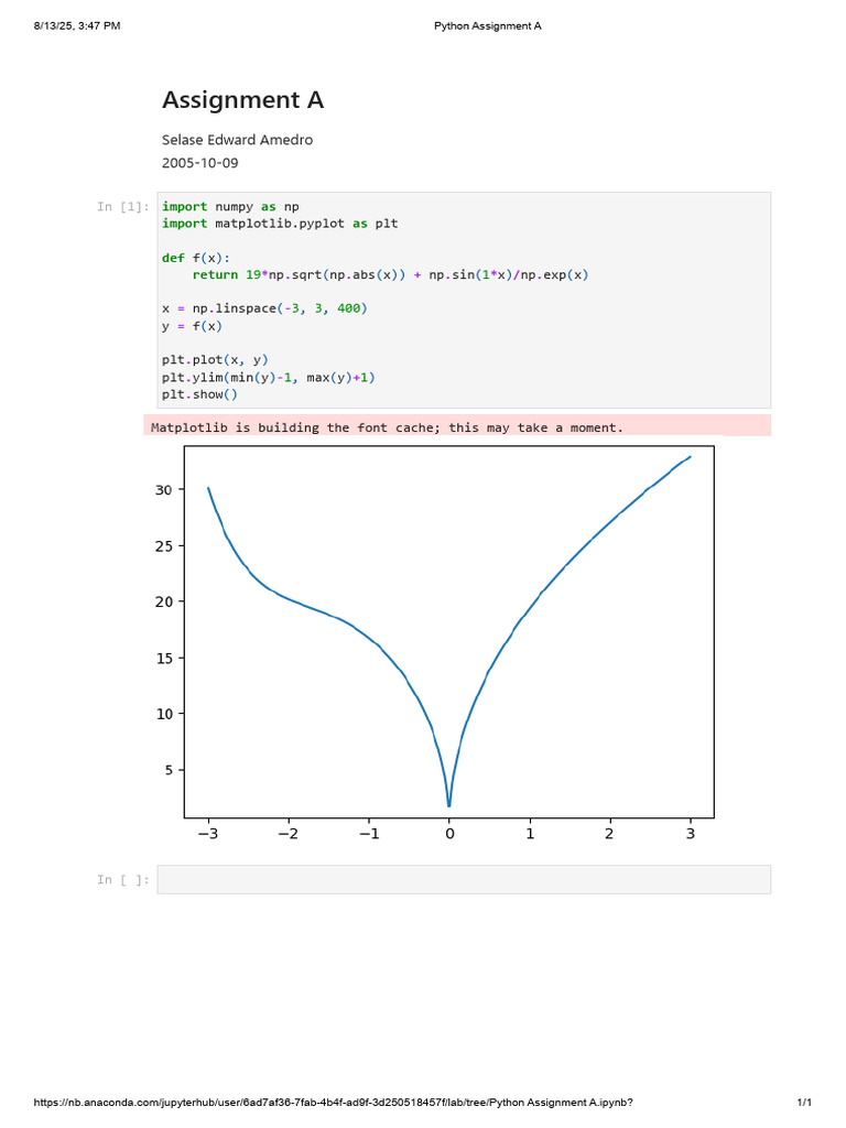 Matplotlib Font Cache Warning | PDF