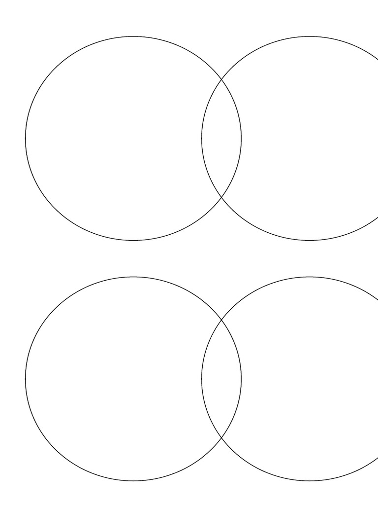 Four Circles 12cm Spaced | PDF