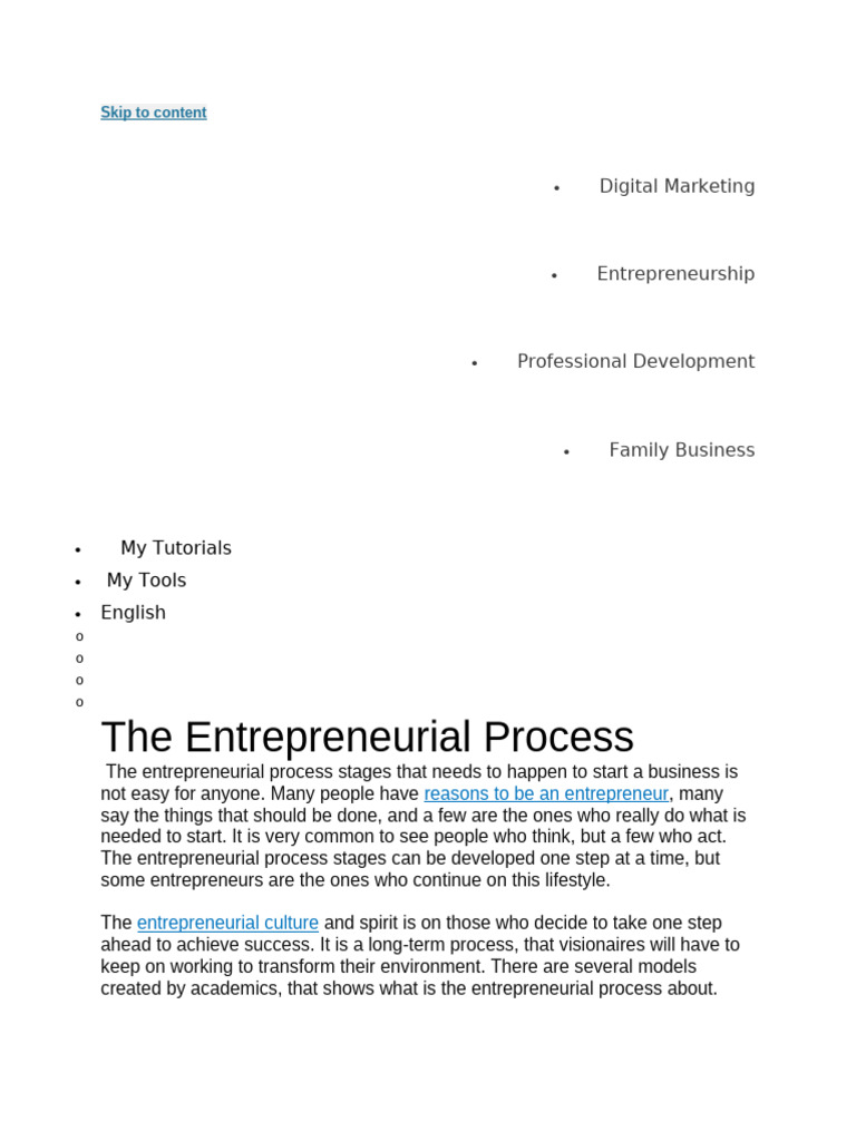Entrepreneure Stages | PDF | Entrepreneurship | Economies