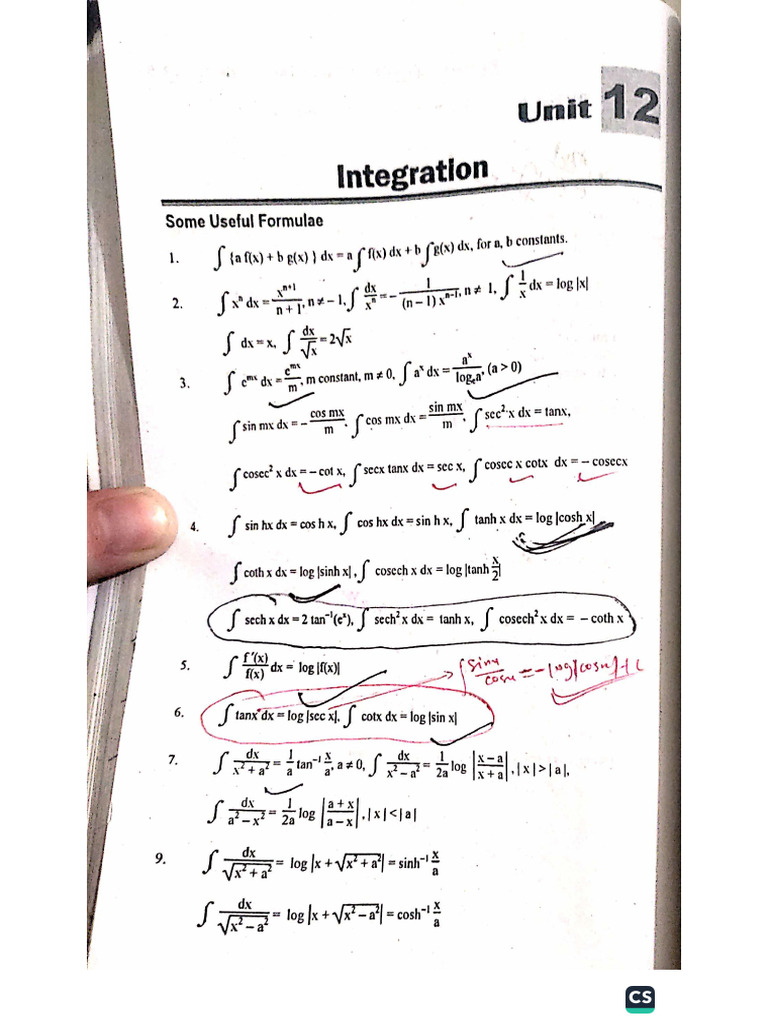Integration Maths Questions | PDF