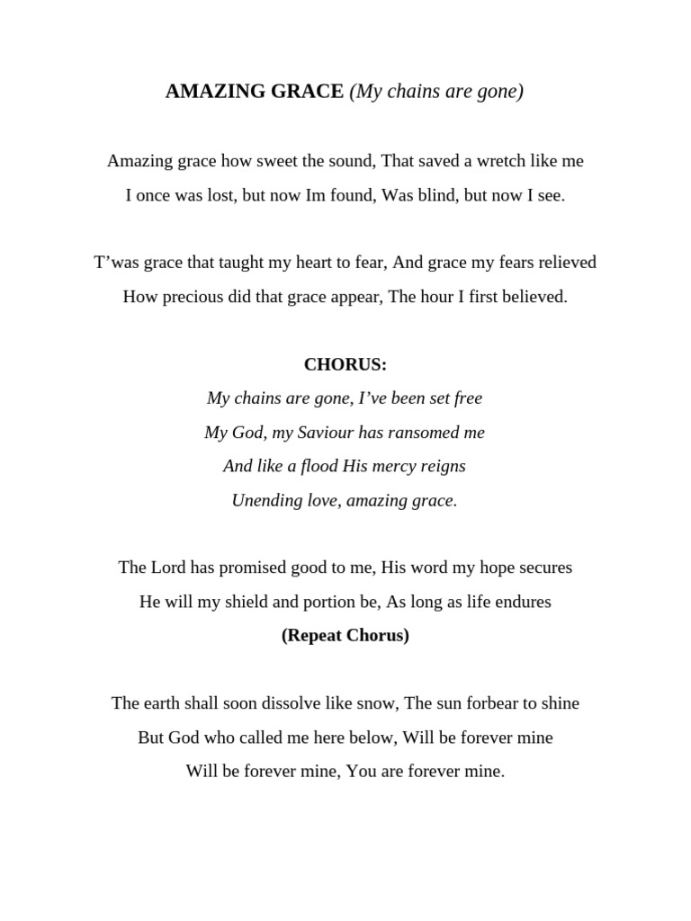 Amazing Grace | PDF