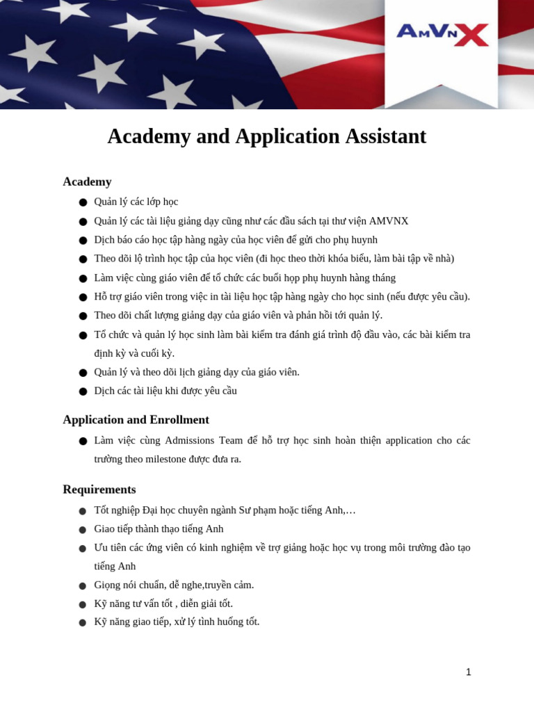 JD-Academy and Application Assistant | PDF