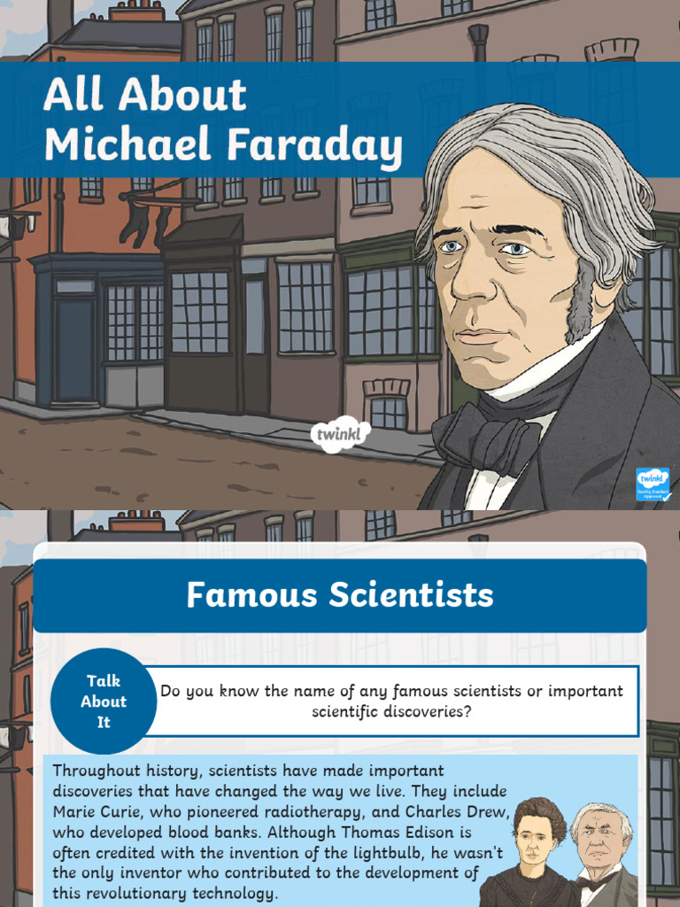 Michael Faraday Fact Sheets | PDF | Electricity | Electromagnetism