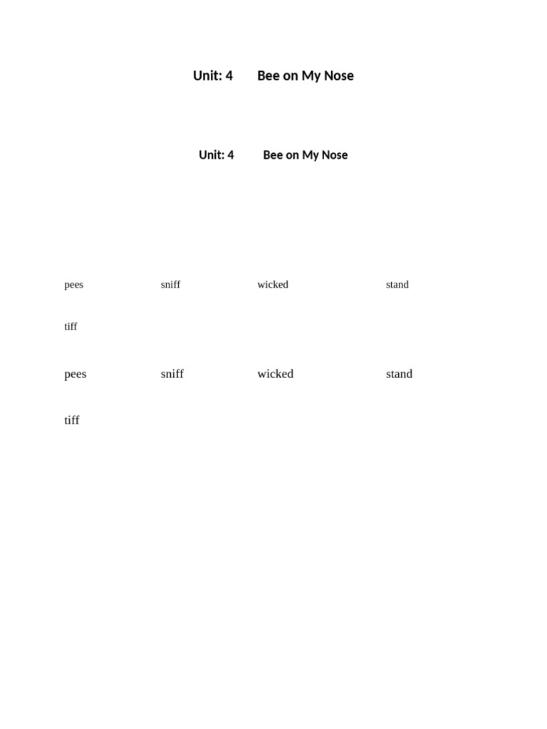 Unit 4 Test | PDF