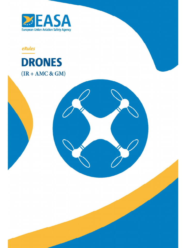 Re Easa Drones 2019 | PDF | Unmanned Aerial Vehicle | Aviation