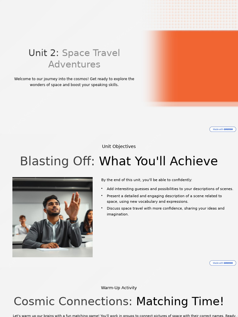 Unit 2 Space Travel Adventures | PDF | Space Exploration | Outer Space
