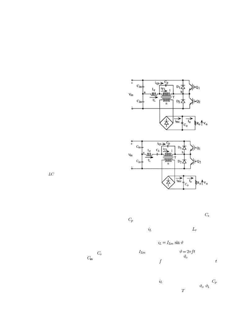 An RC Load Model of Parallel and Series-Parallel Resonant DC-DC ...