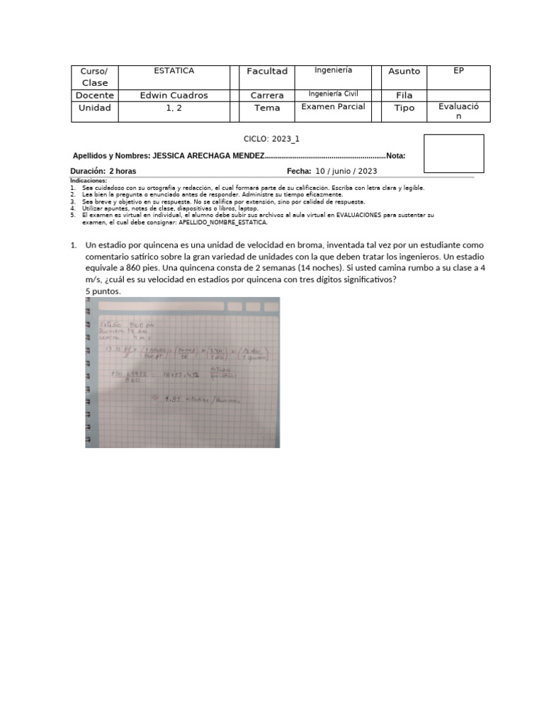 Arechaga Jessica Estatica | PDF