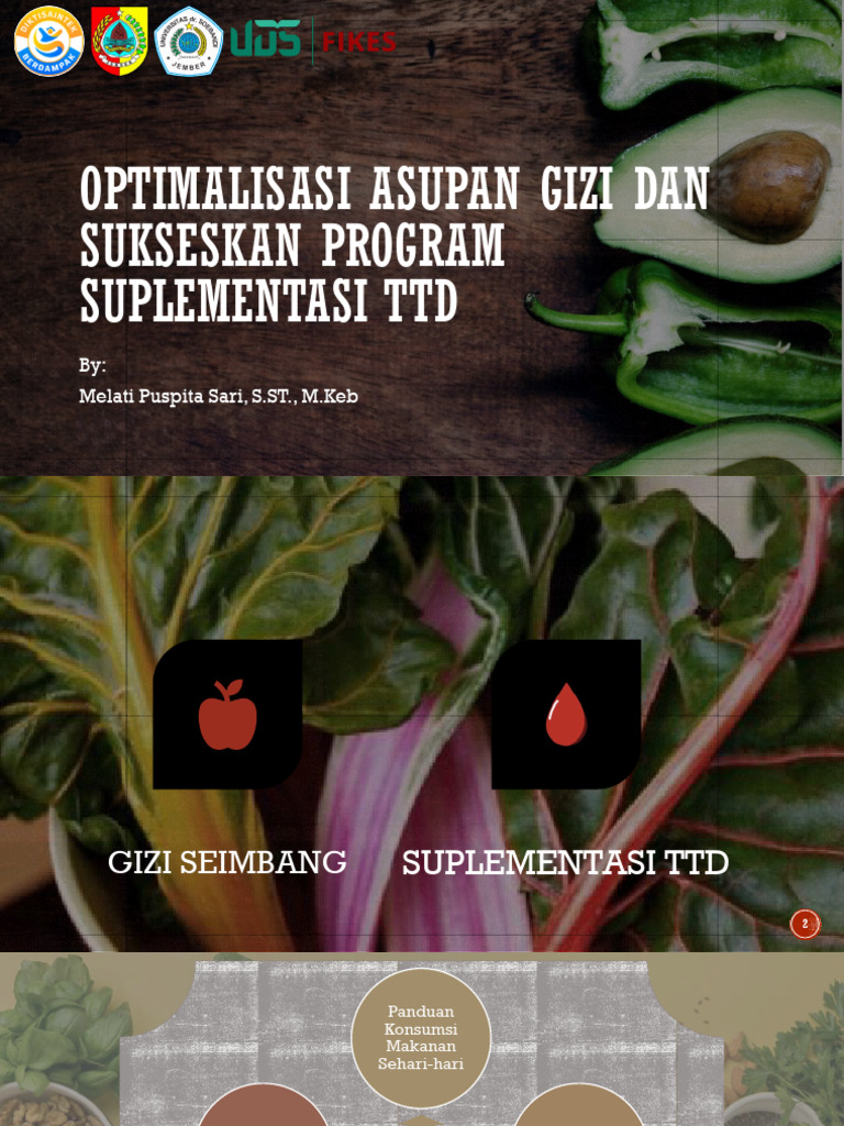 Suplementasi TTD untuk Cegah Anemia | PDF