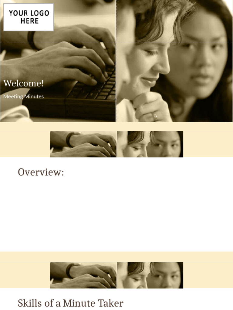 Meeting Minutes Guidelines and Template | PDF