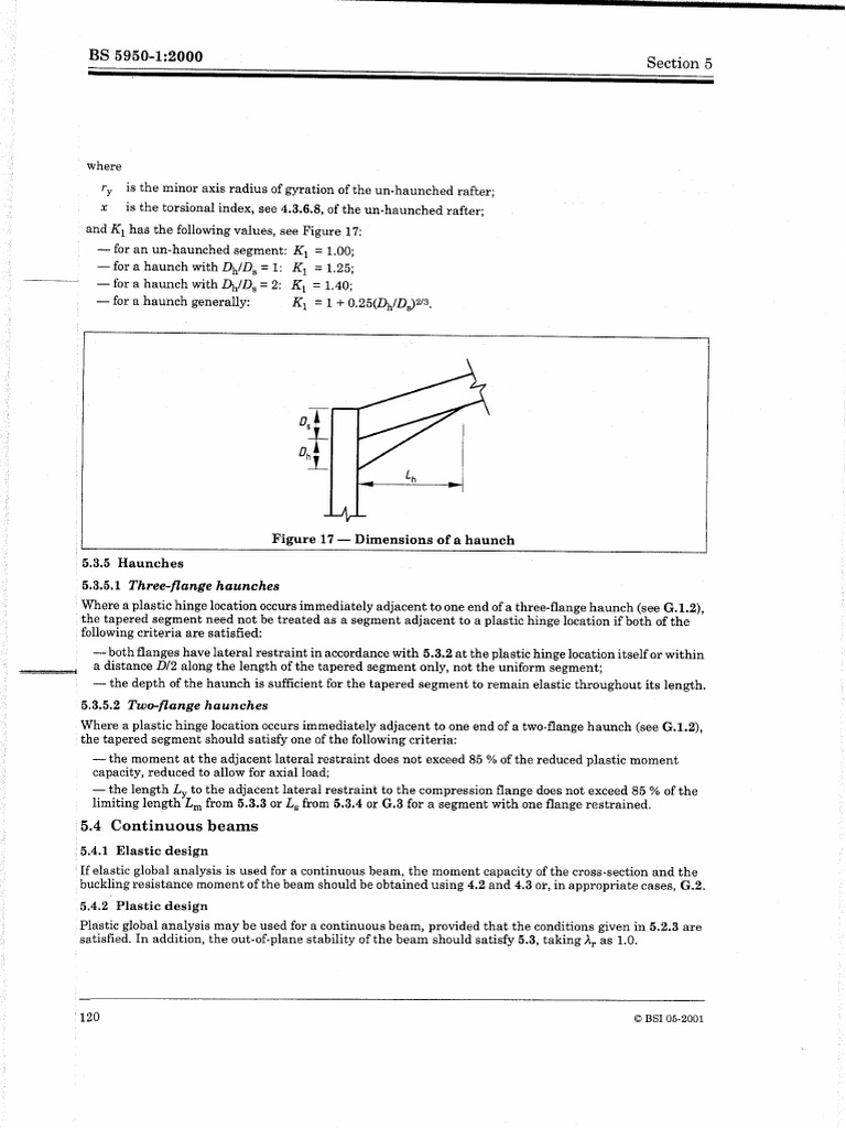 BS 5950-1-2000 Structural Use of Steelwork - Part130 | PDF