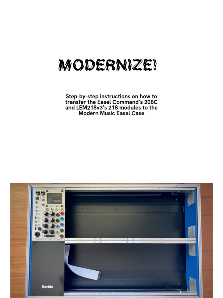 Modern Easel Case Upgrade How To | PDF | Usb | Manufactured Goods