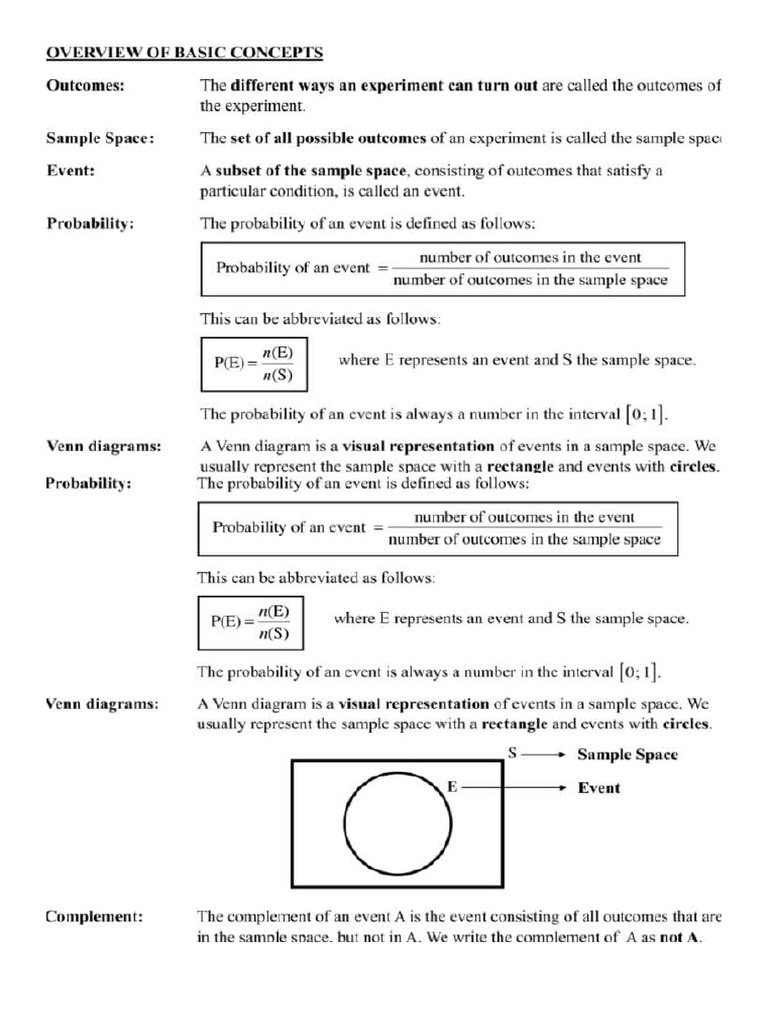 Probability Grade 11 | PDF