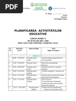Formular Prezenta | PDF