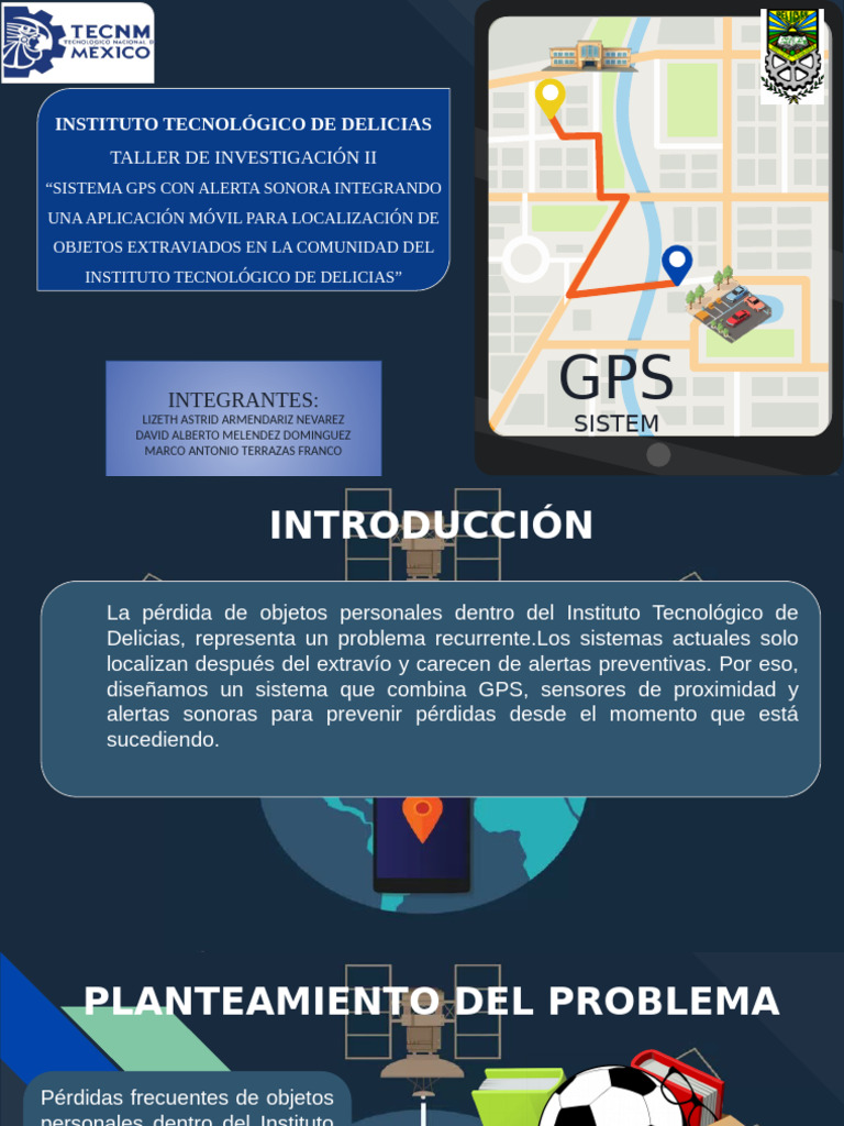 Sistema GPS con Alerta Sonora ITD | PDF | Sistema de Posicionamiento ...