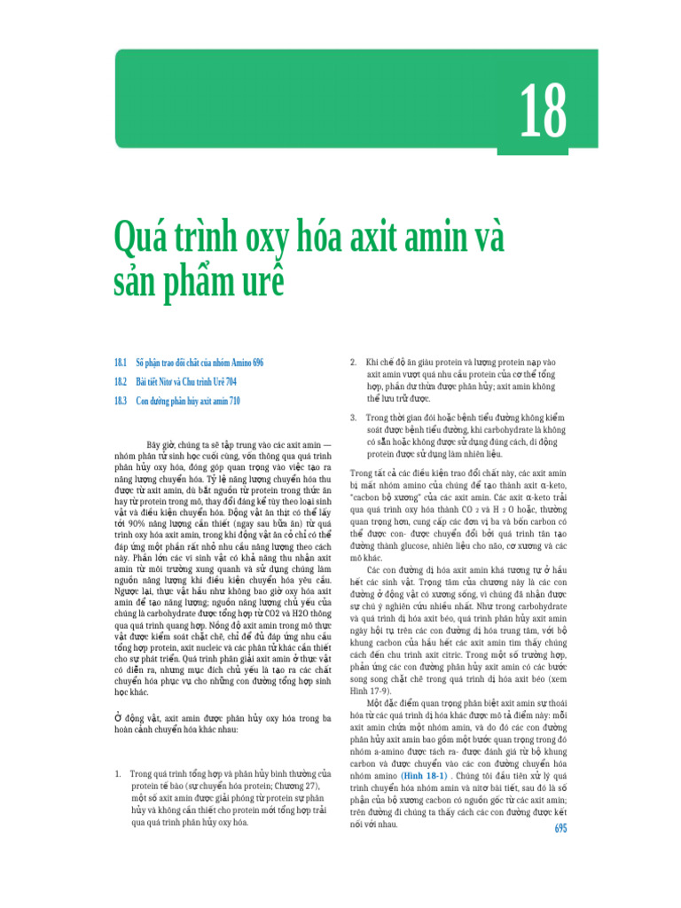 VIE Oxh Aa Và TH Ure | PDF