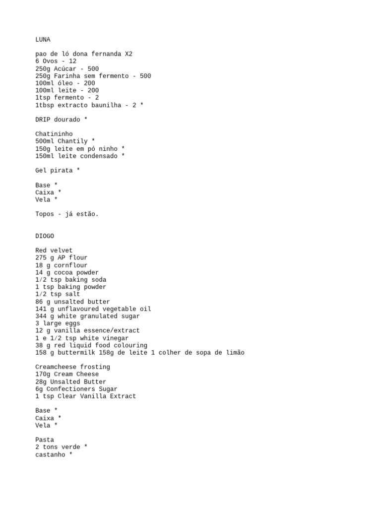 Bolos | PDF