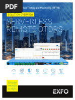 EXFO OTH-7000 Fiber Monitoring System | PDF | Optical Fiber | Decibel